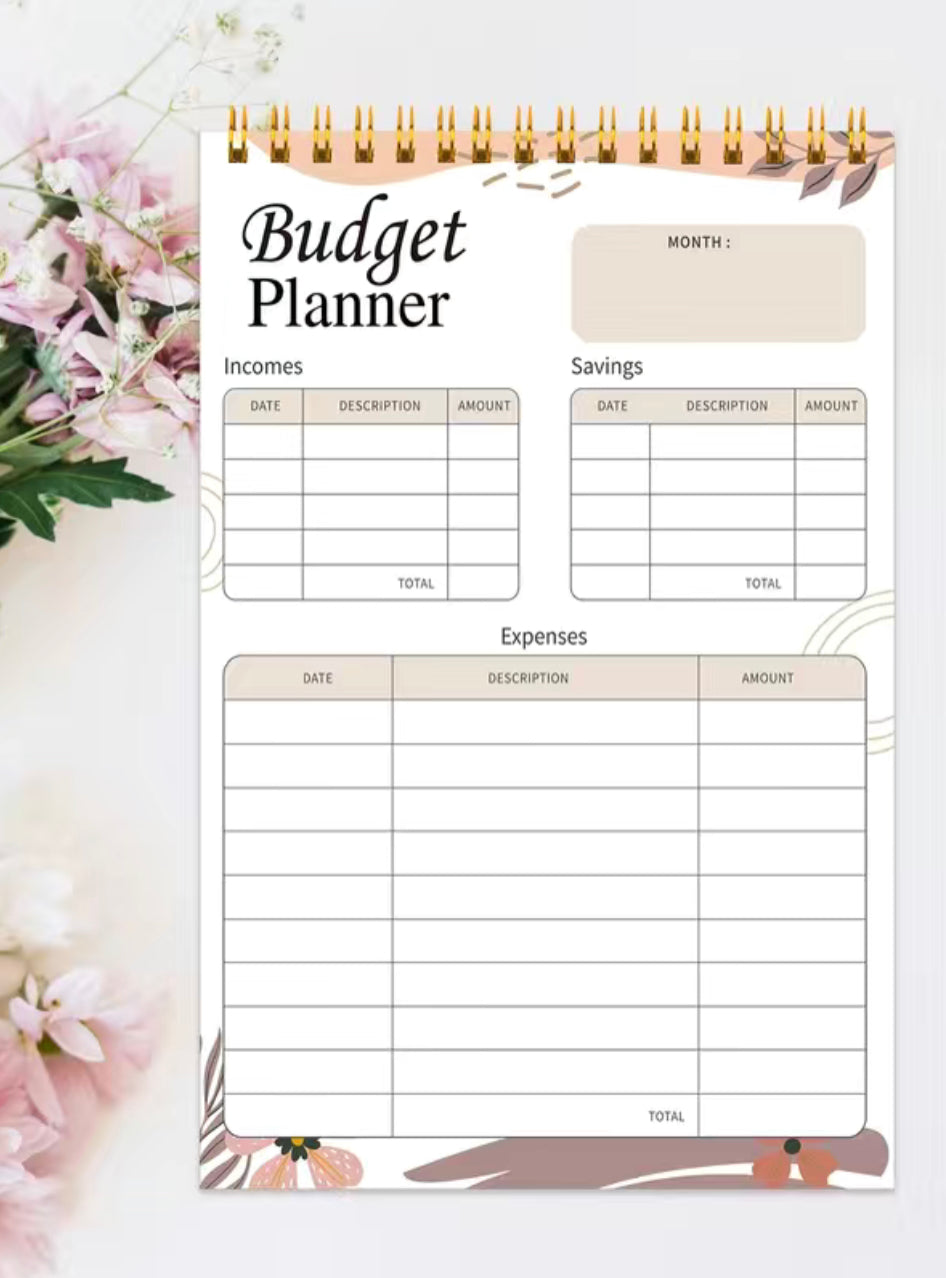 1 All in one budgeting note pad – Shop Ariel B
